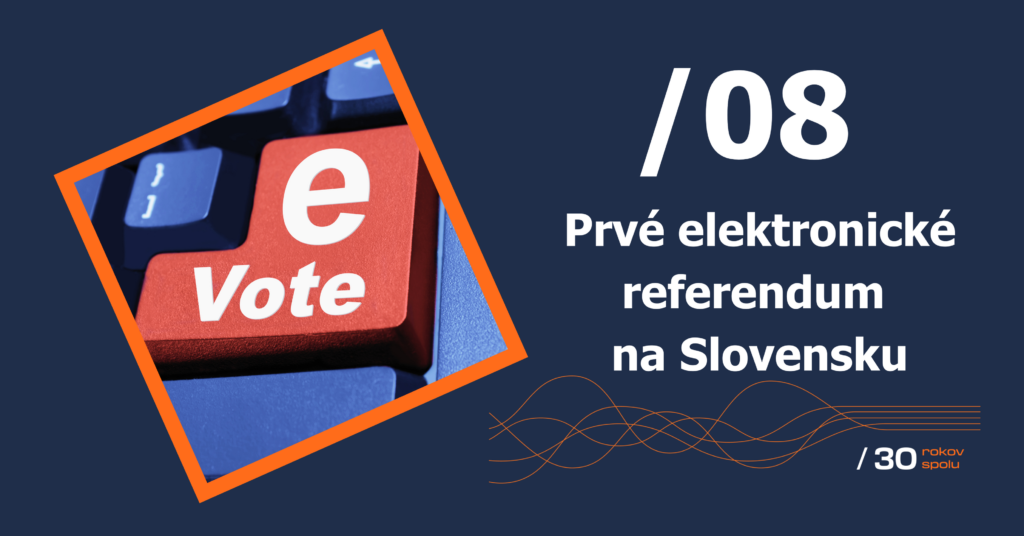 Projekt 8: Prvé elektronické referendum na Slovensku | Centire